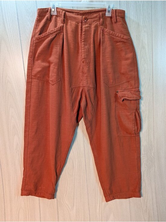 Free People | Pants & Jumpsuits | Free People Bay To Breakers Rust ...
